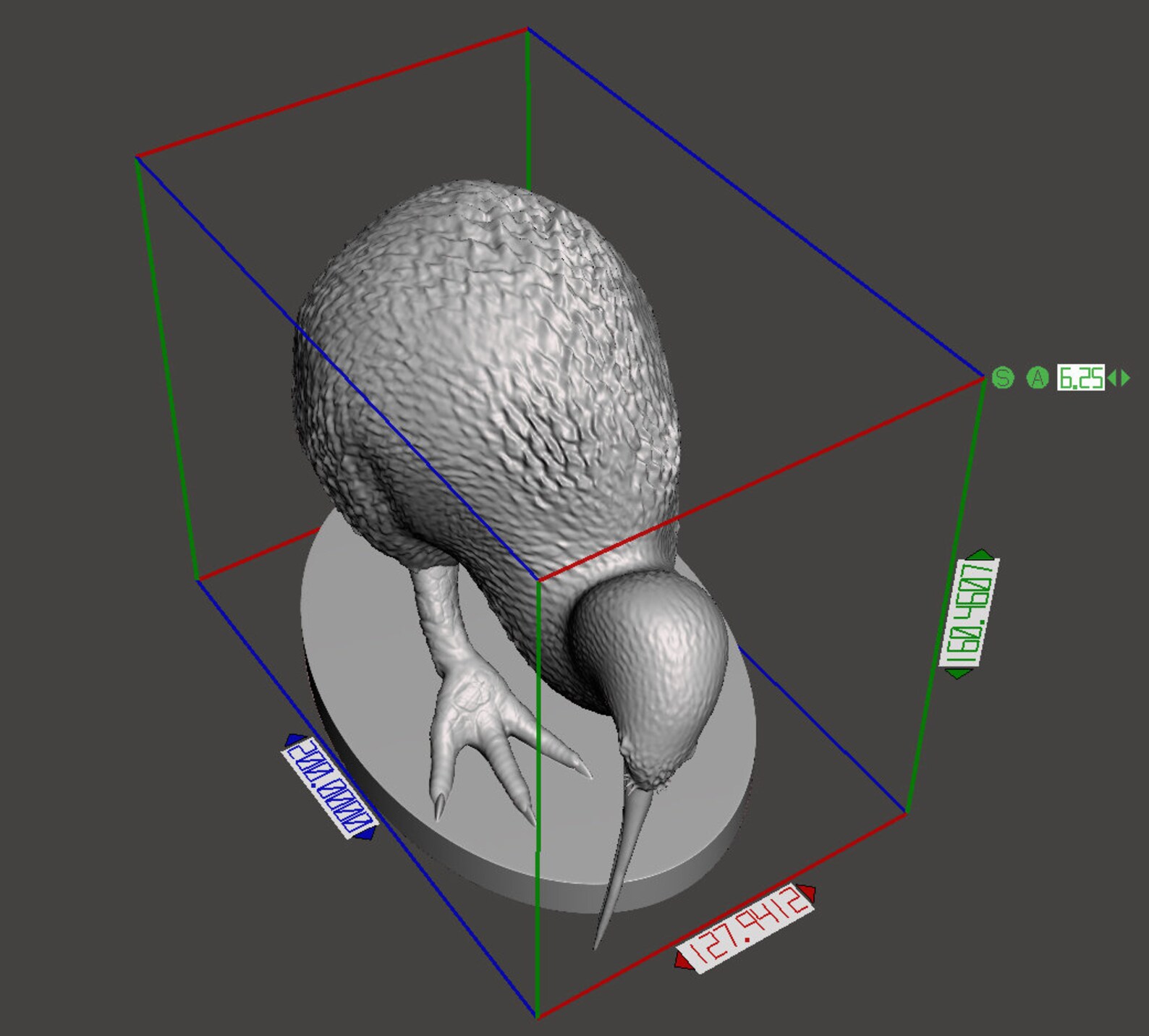 Kiwi - the Flightless Kiwi Bird. Digital Download for 3D Printing - A ...