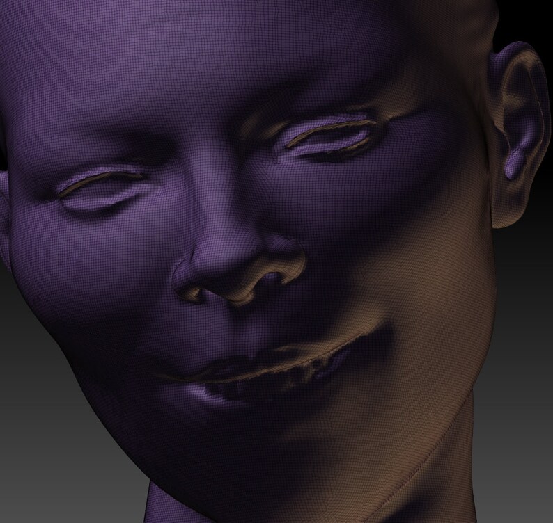 Viri - Nude Female Figurine. Realistic 3D Model Ready for Printing - Etsy