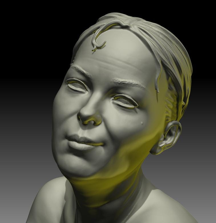 Johanna - Realistic Female Figure | 3D Printable Statue | Instant ...