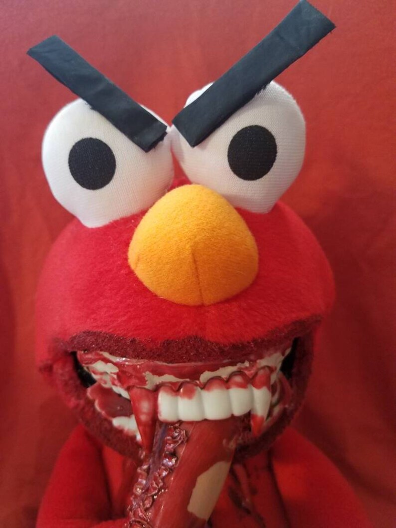 Evil Elmo | Etsy