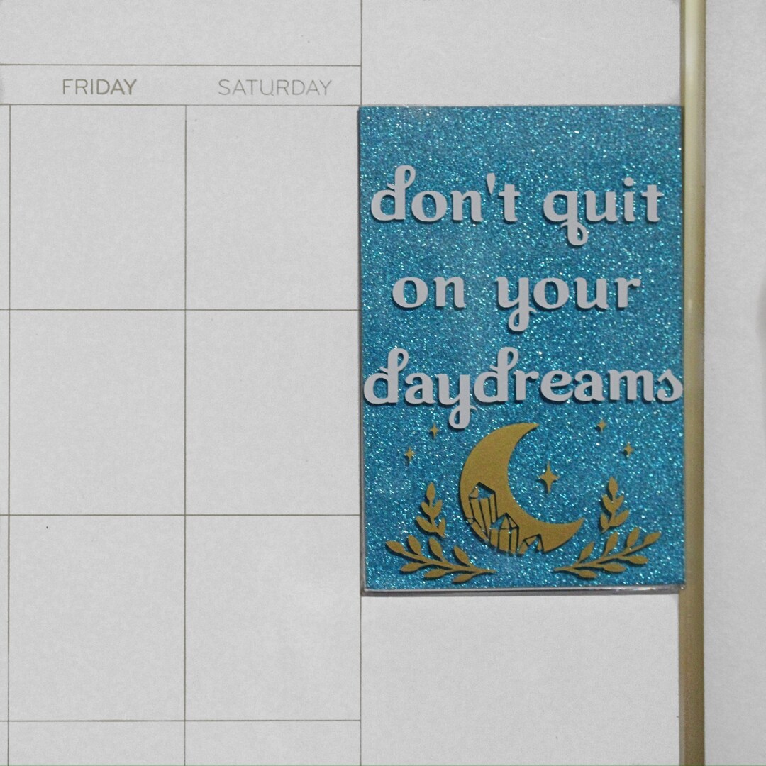 Acrylic Magnet Aesthetic Quote - Etsy