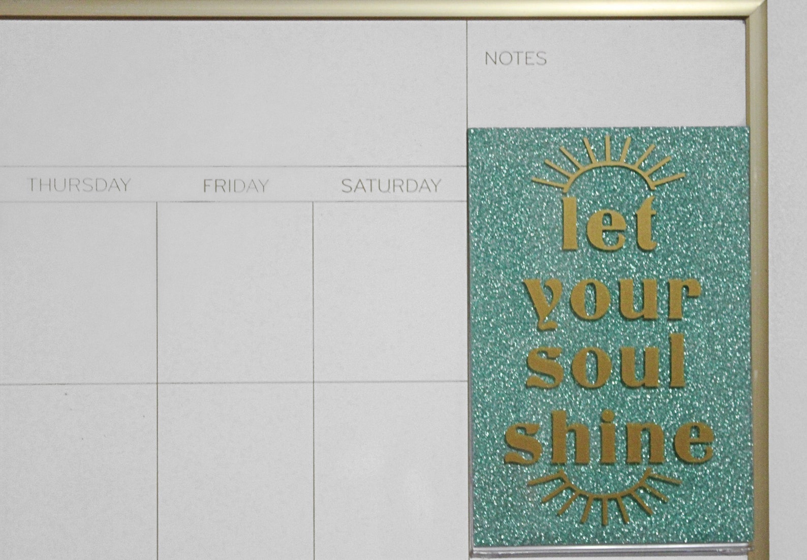 Soul Shine Acrylic Magnet Aesthetic Cute Circut Vinyl Glitter - Etsy