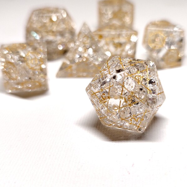Crystal Dice - Etsy