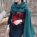 Adventurer Cloak Circle Scarf Cloak With Hood for Women, Warrior Cape ...