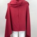 Adult Red Hooded Cloak Costume, Red Renaissance Clothing Women, Adult ...