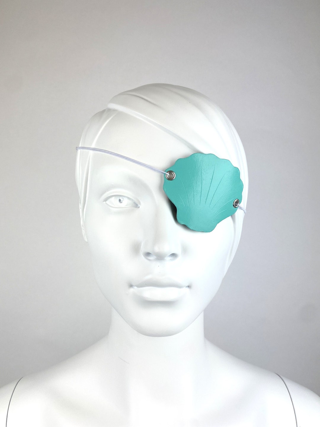 Custom Eye Patch Pirate Mermaid Gift for Girls, Seashell Patch, Anime ...