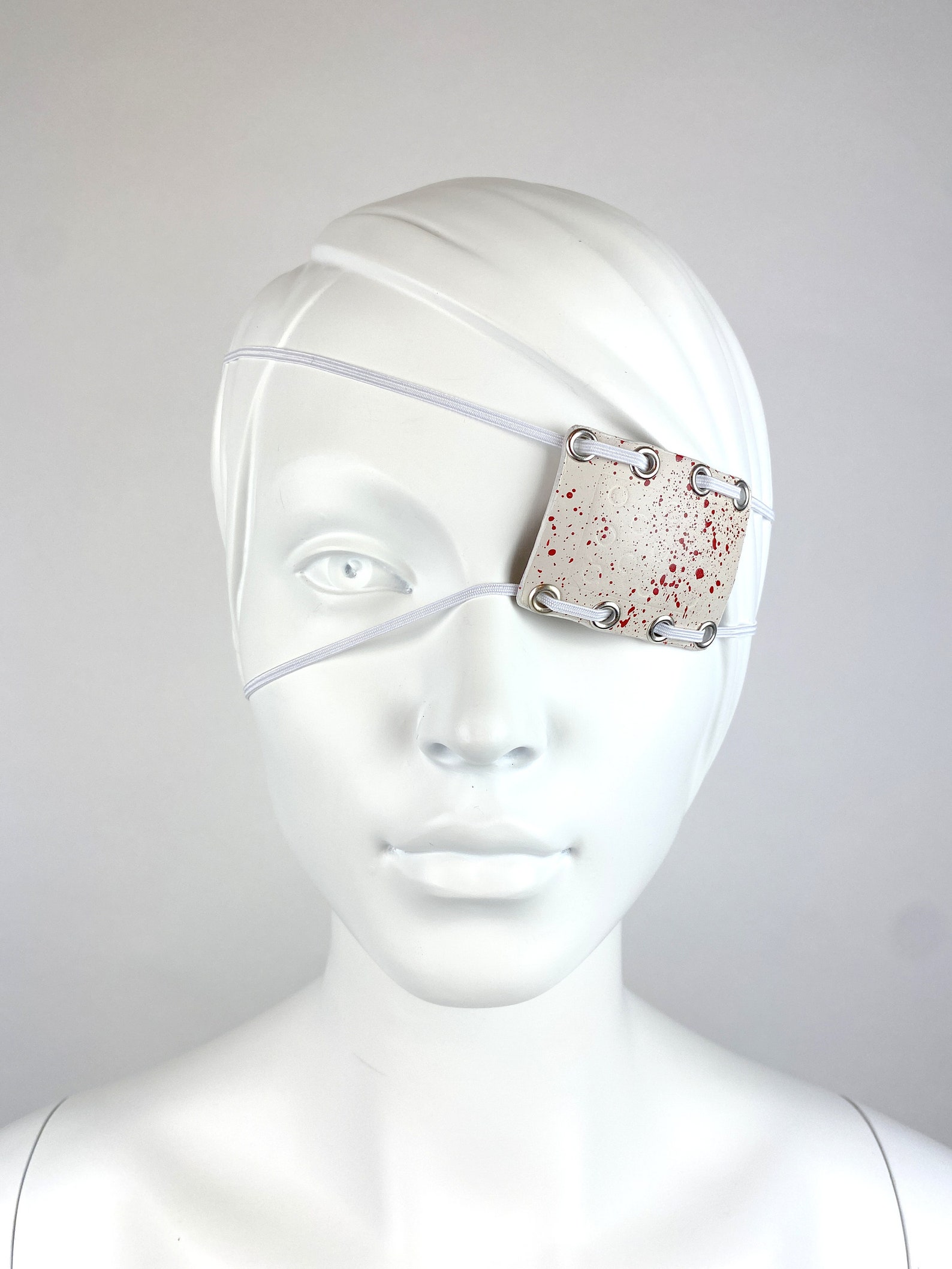 Leather Eyepatch Ryomou Maid, Ikki Tousen, Kaneki Eye Patch Cute ...