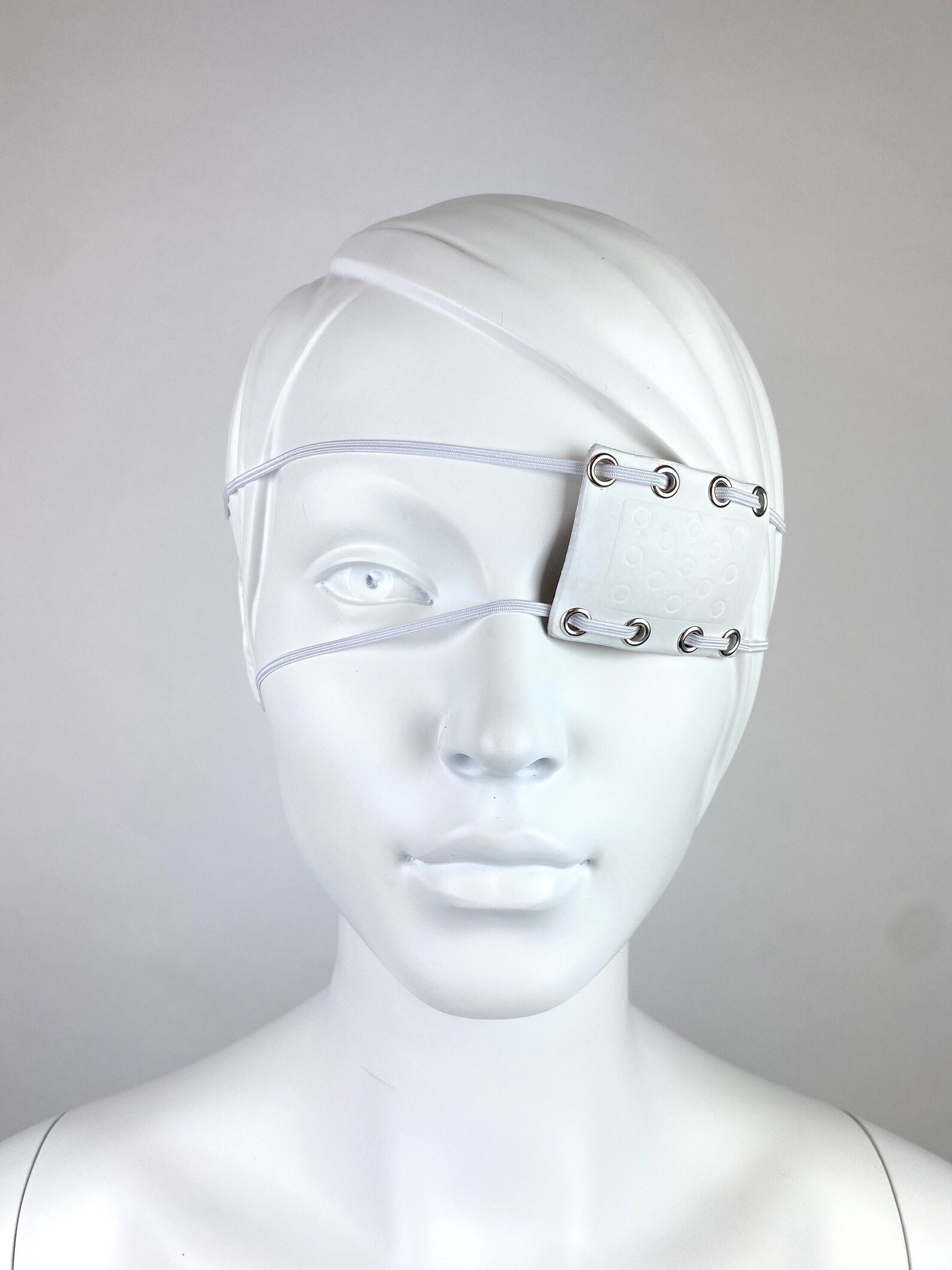 Leather Eyepatch Ryomou Maid, Ikki Tousen, Kaneki Eye Patch Cute ...