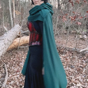 Adventurer Cloak Infinity Scarf Cloak With Hood for Women, Warrior Cape ...