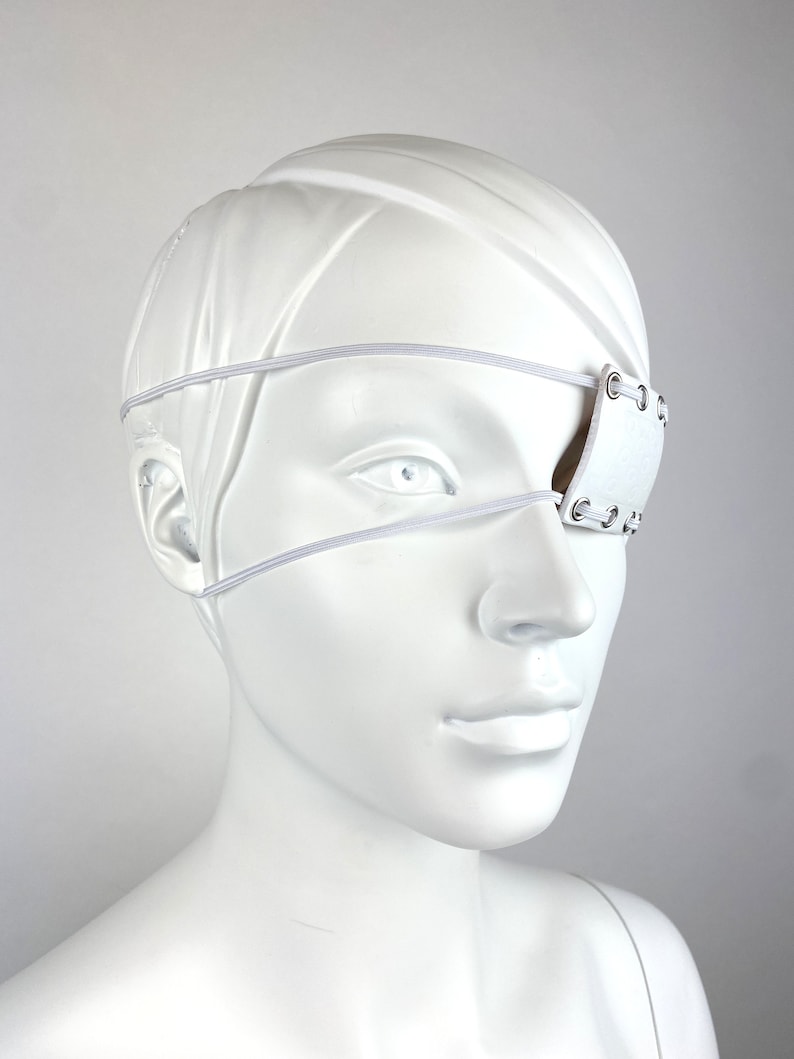 Leather Eyepatch Ryomou Maid Ikki Tousen Kaneki Eye Patch - Etsy