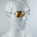 Gold Small Eyepatch Cosplay, Slim Eye Patch for Men, Left Eye Patch for ...