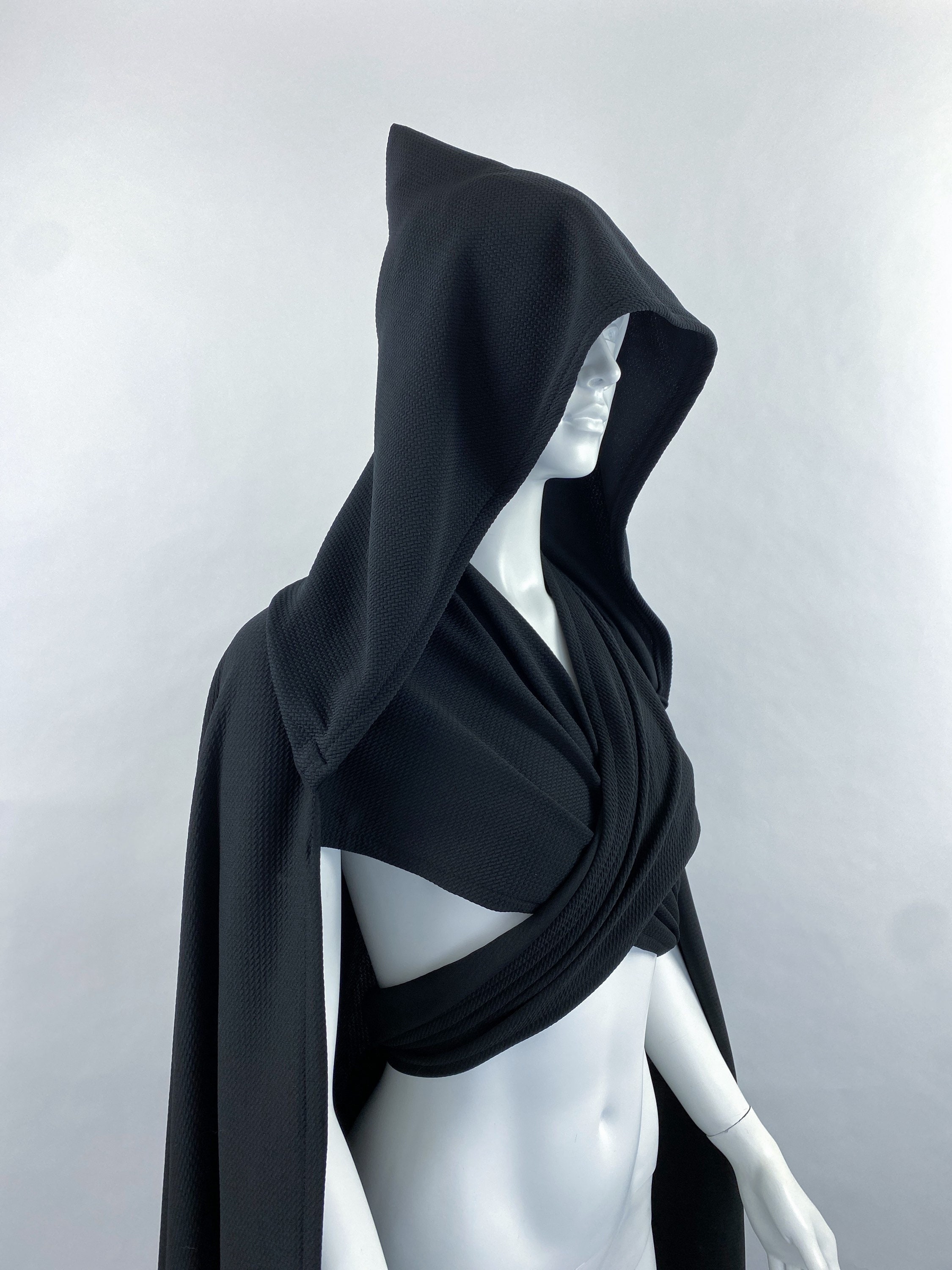 Black Sith Robe Sith Cosplay Versatile Scifi Cloak Sith - Etsy Canada