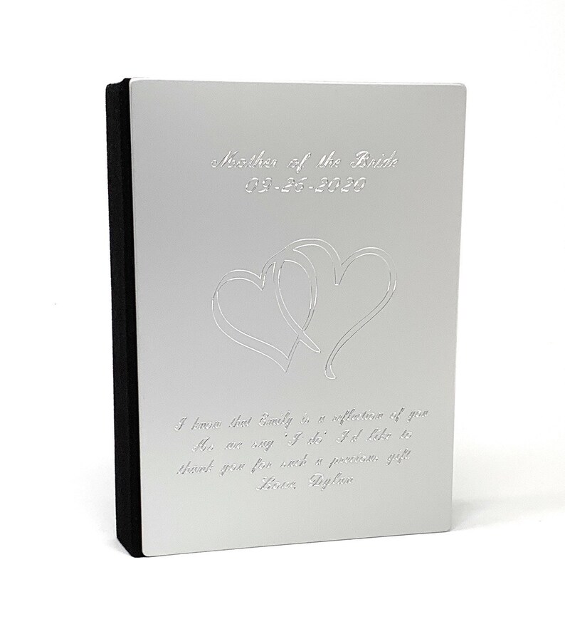 Personalized Photo Album With Quote and Logo Engraved With - Etsy