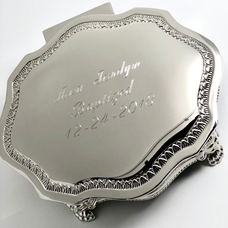 Jewelry Box Silver Girl - Etsy