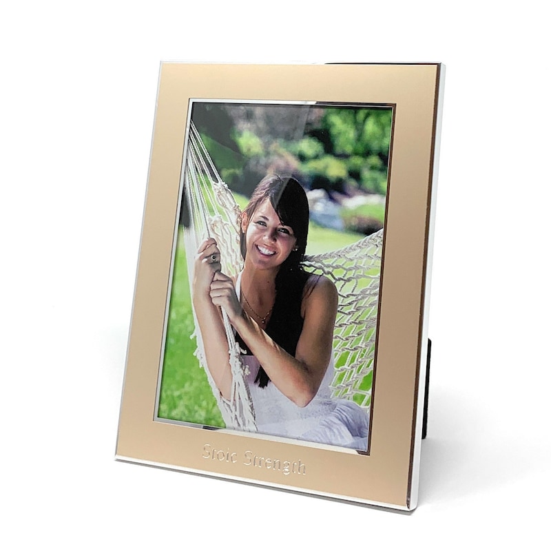 Custom Text Frame Gold - Etsy