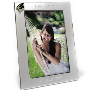 Personalized Graduation Photo Frame 5x7 - Engraved Picture Frame for ...