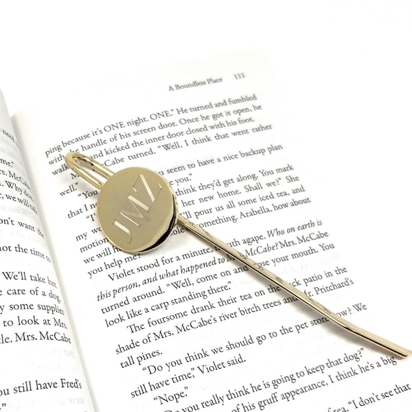 Metal Bookmarks - Etsy