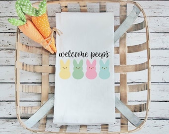 Easter Tea Towel | Etsy