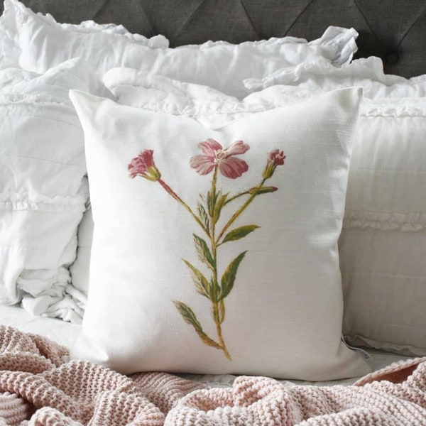 Botanical Pillow - Etsy