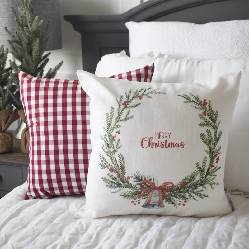 Outdoor Christmas Pillows - Etsy