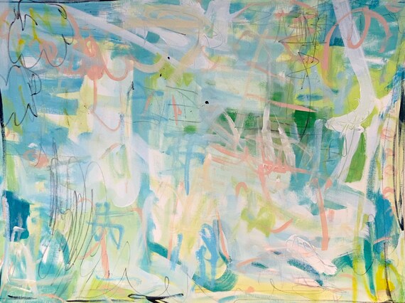 Abstract Painting Original Abstract Art Colorful Abstract | Etsy