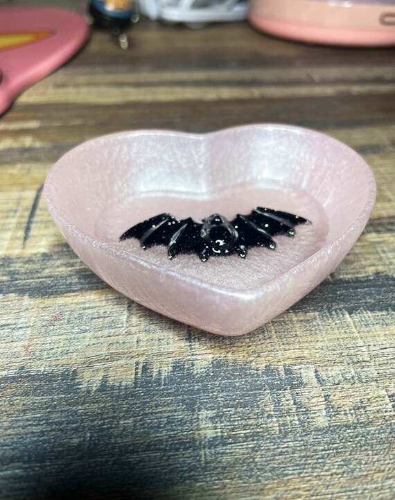 Ring Dishes Storage & Organization Kawaii Bat Resin Dish etna.com.pe