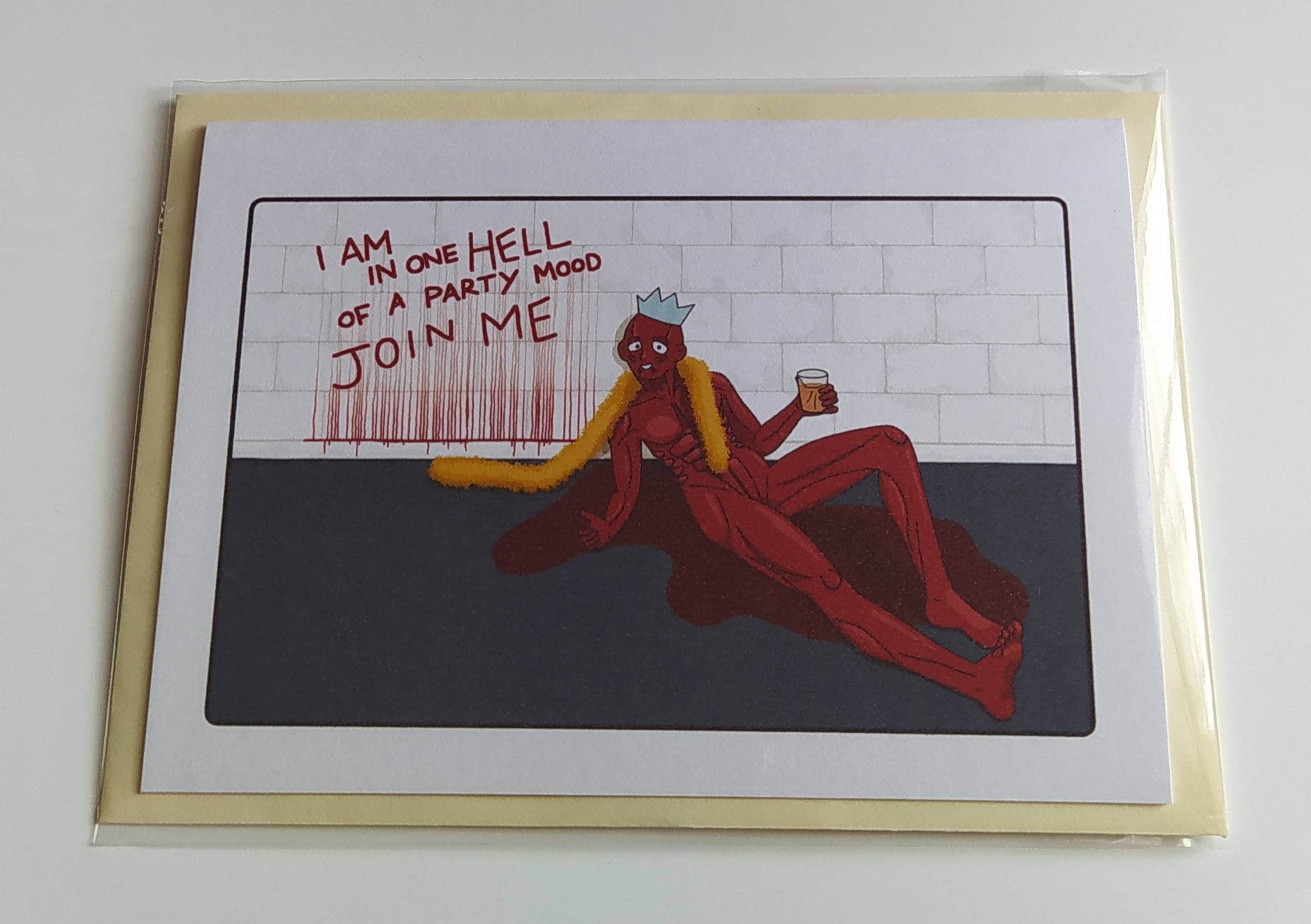 Uncle Frank Card Hellraiser Horror Card Clive Barker - Etsy Australia