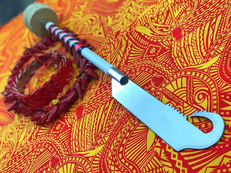 Samoan Siva Afi Fireknife Taupou Custom Polynesian Fire Dance - Etsy España