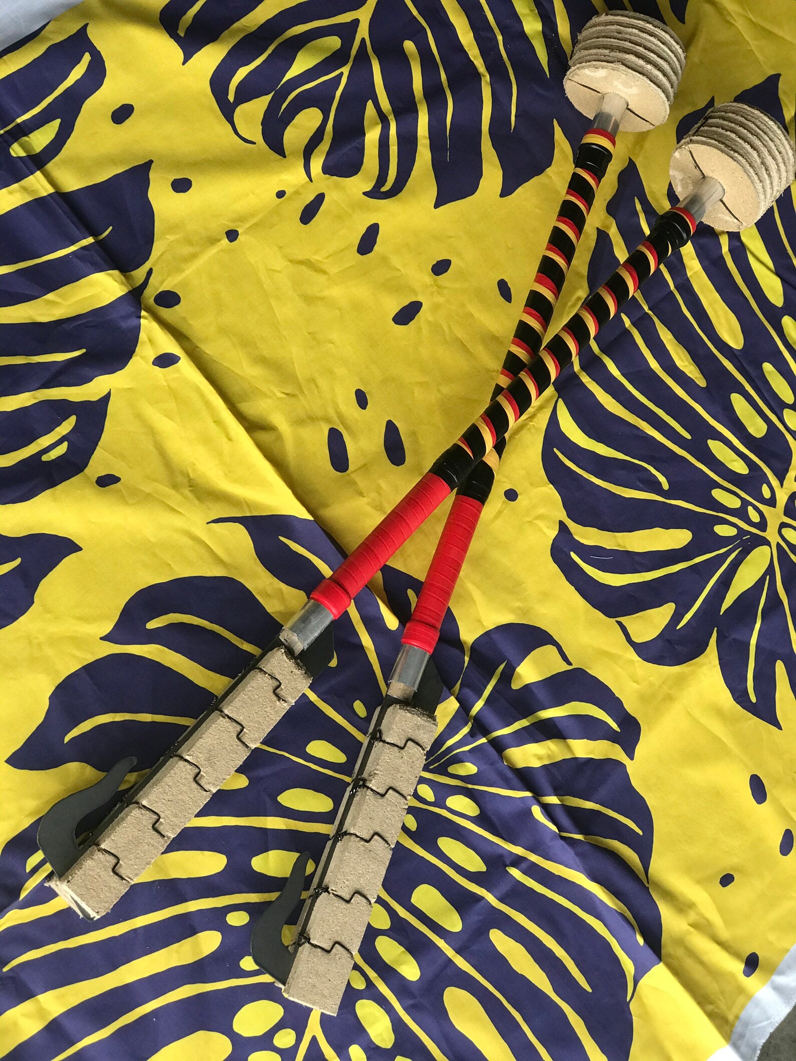 Siva Afi Samoan Fire Knife dance Double Set custom | Etsy