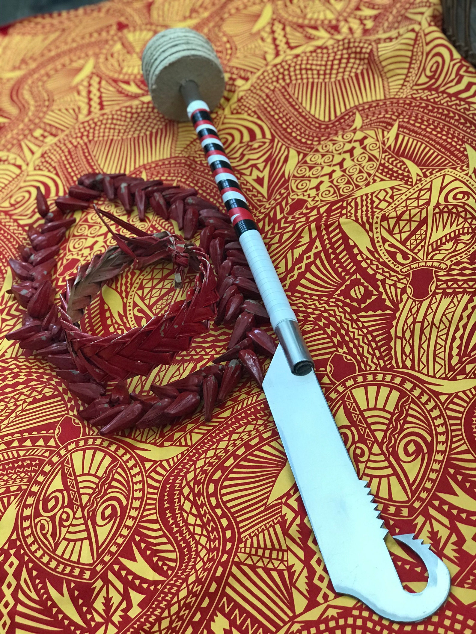 Samoan Siva Afi Fireknife Taupou Custom Polynesian Fire Dance | Etsy