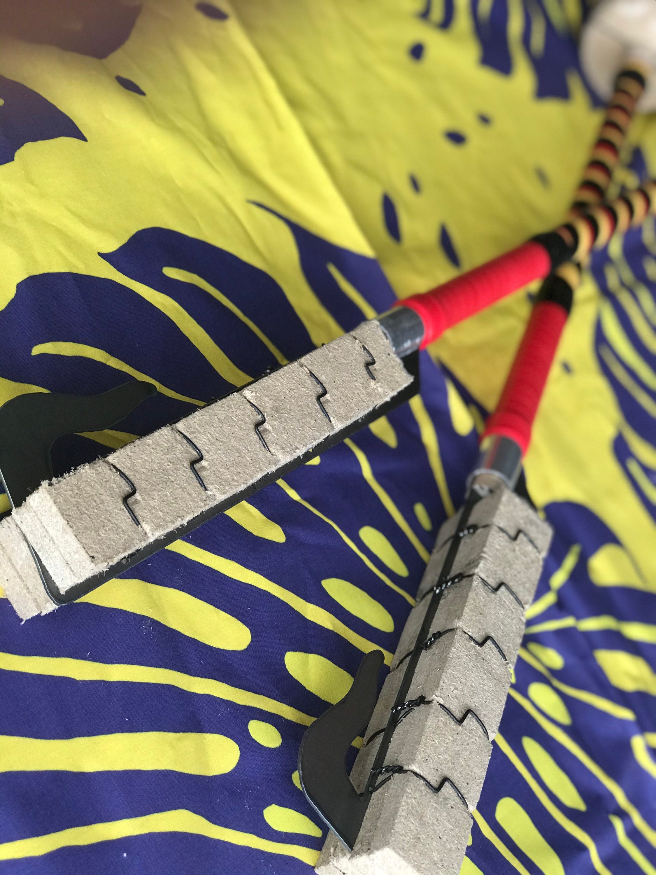 Siva Afi Samoan Fire Knife dance Double Set custom | Etsy