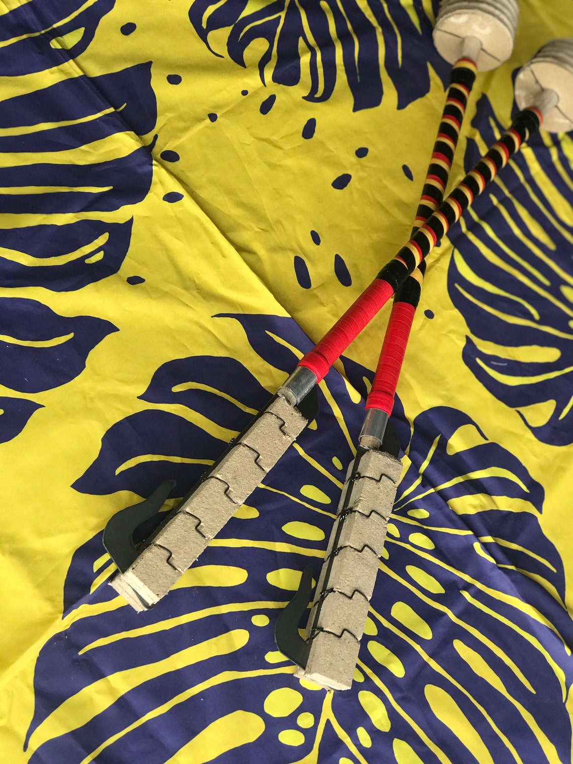 Siva Afi Samoan Fire Knife dance Double Set custom | Etsy