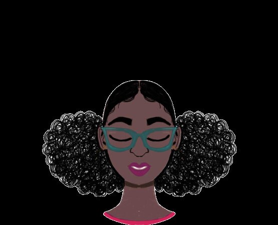 Afro Puffs SVG, Natural Hair PNG, Melanin SVG - Etsy