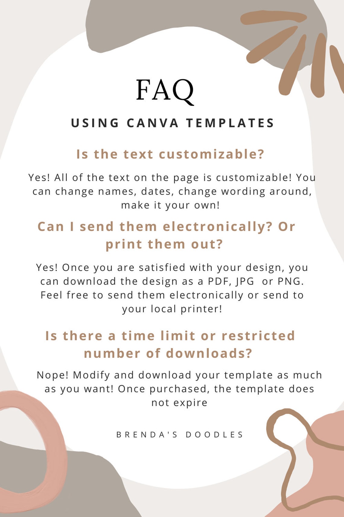 Something Blue Crew Card Digital Download Template - Etsy