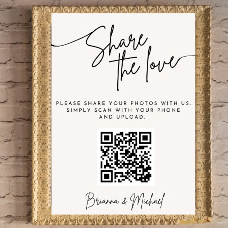 Share the Love Wedding Sign Digital Download - Etsy