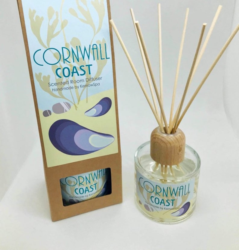 Cornwall Coast Room Diffuser, Gift Boxed, Sea Breeze Scent - Etsy UK