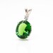 Green Helenite in Sterling Silver #5610 - Etsy