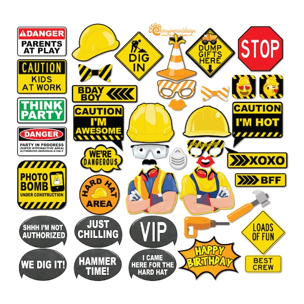 Construction Props - Etsy