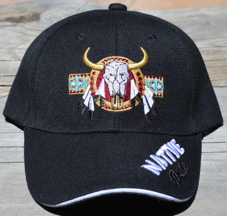 Ball Cap With Native American Inspired Design Featuring Native Pride ...