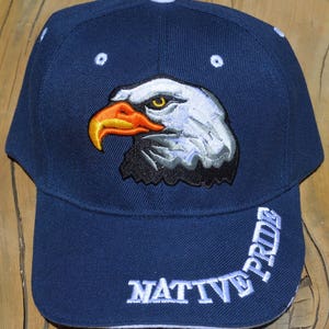 Ball Cap With Native American Inspired Design Featuring Native Pride ...