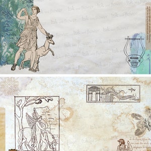 Greek Mythology Digital Kit. Greek Gods and Heroes. Instant Download ...