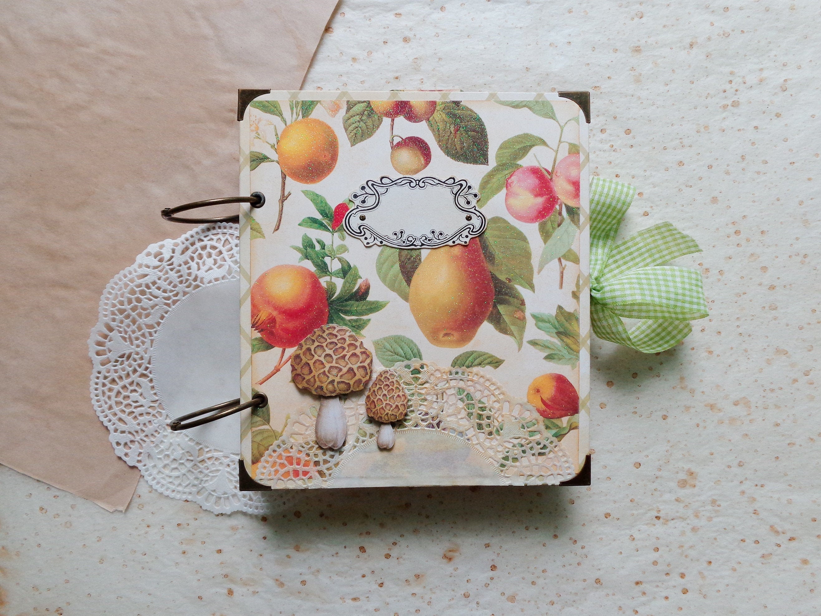 Mini Recipe Book, Scrapbook Album, Junk Journal for Your Cooking ...