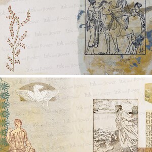 Greek Mythology Digital Kit. Greek Gods and Heroes. Instant Download ...