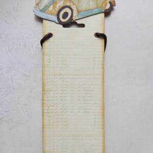 Hanging Notepad With Hippie Volkswagen Beetle. Home, Kitchen, Office ...