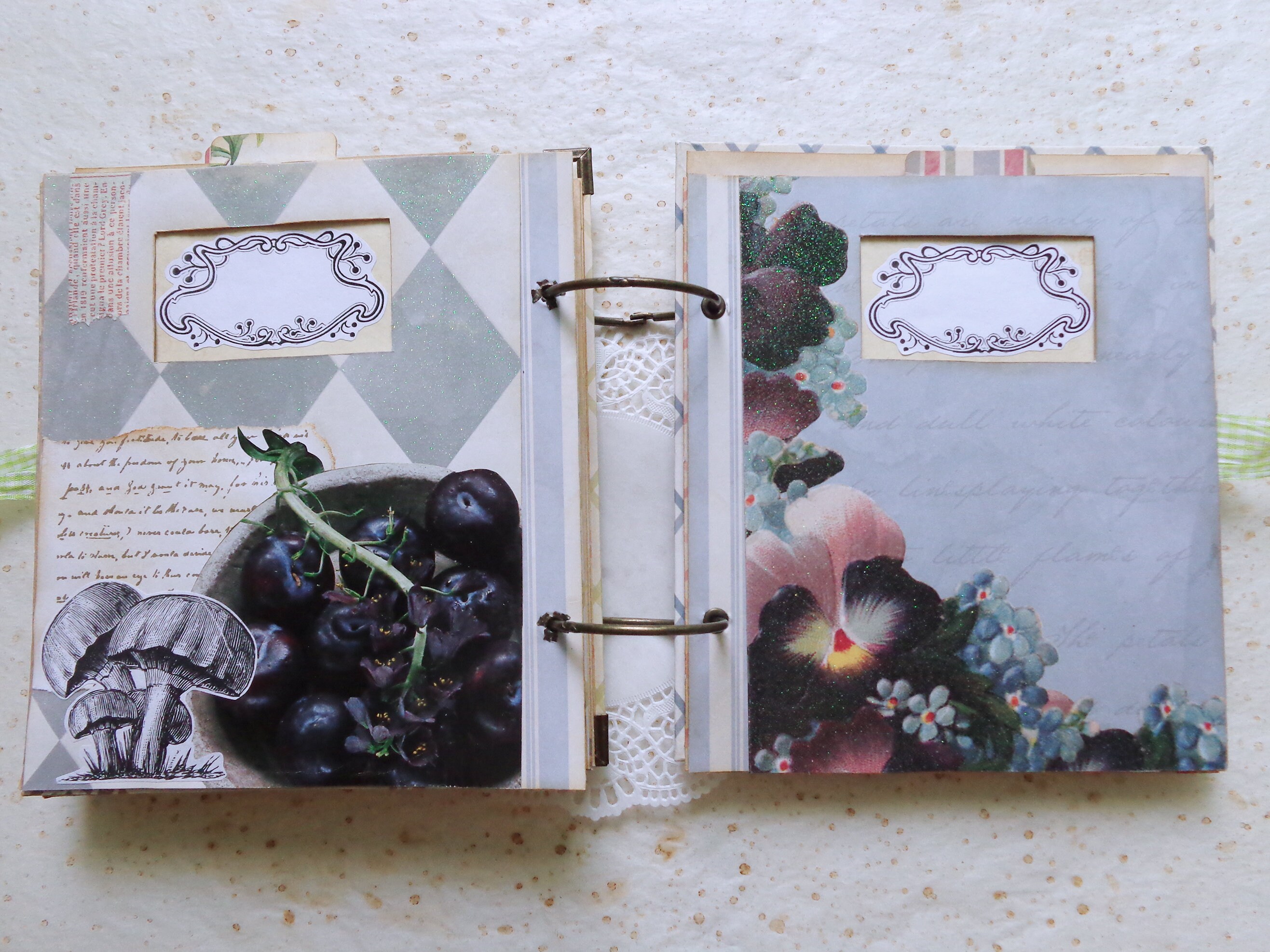Mini Recipe Book, Scrapbook Album, Junk Journal for Your Cooking ...