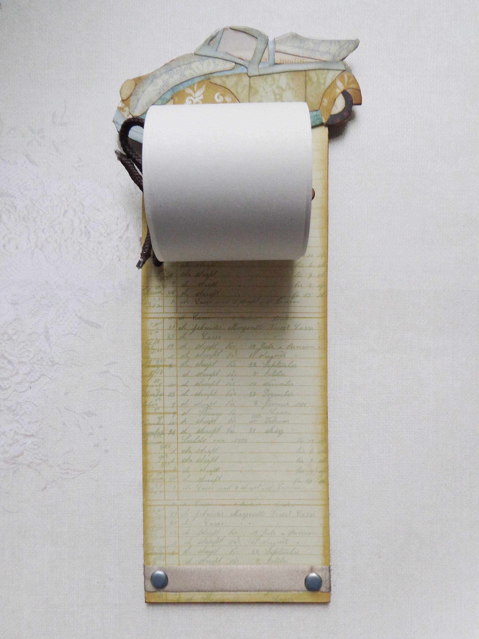 Hanging Notepad With Hippie Volkswagen Beetle. Home, Kitchen, Office ...