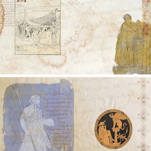 Greek Mythology Digital Kit. Greek Gods and Heroes. Instant Download ...