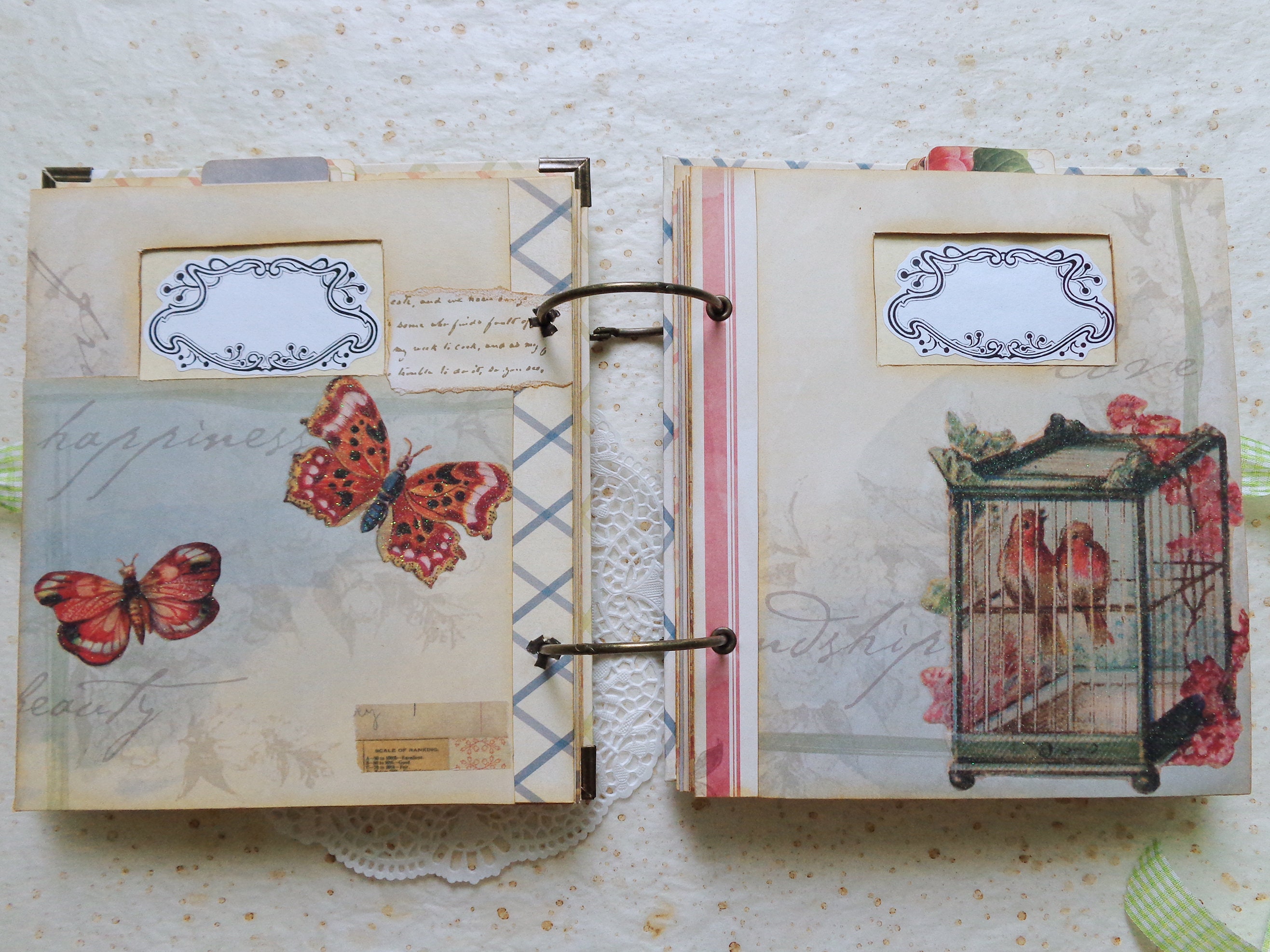 Mini Recipe Book, Scrapbook Album, Junk Journal for Your Cooking ...