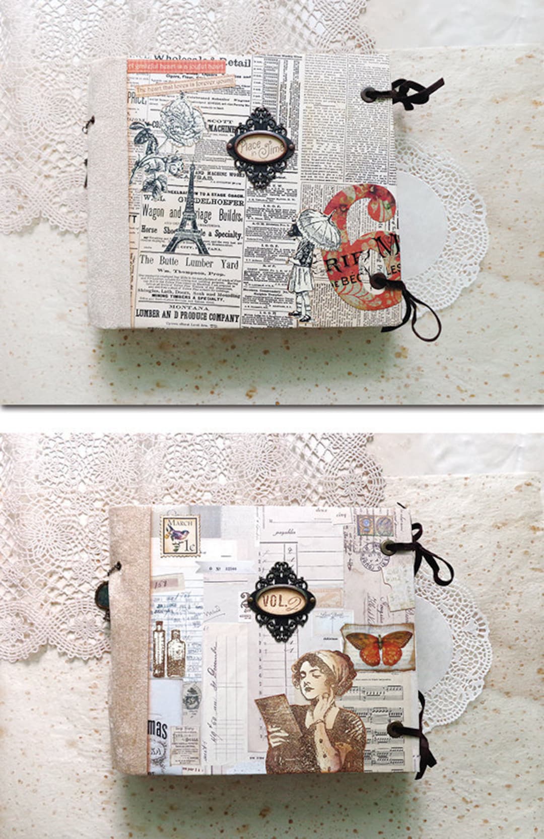 2025 Monthly Scrapbook Photo Album, Diary, Journal With Calendar, Plus ...