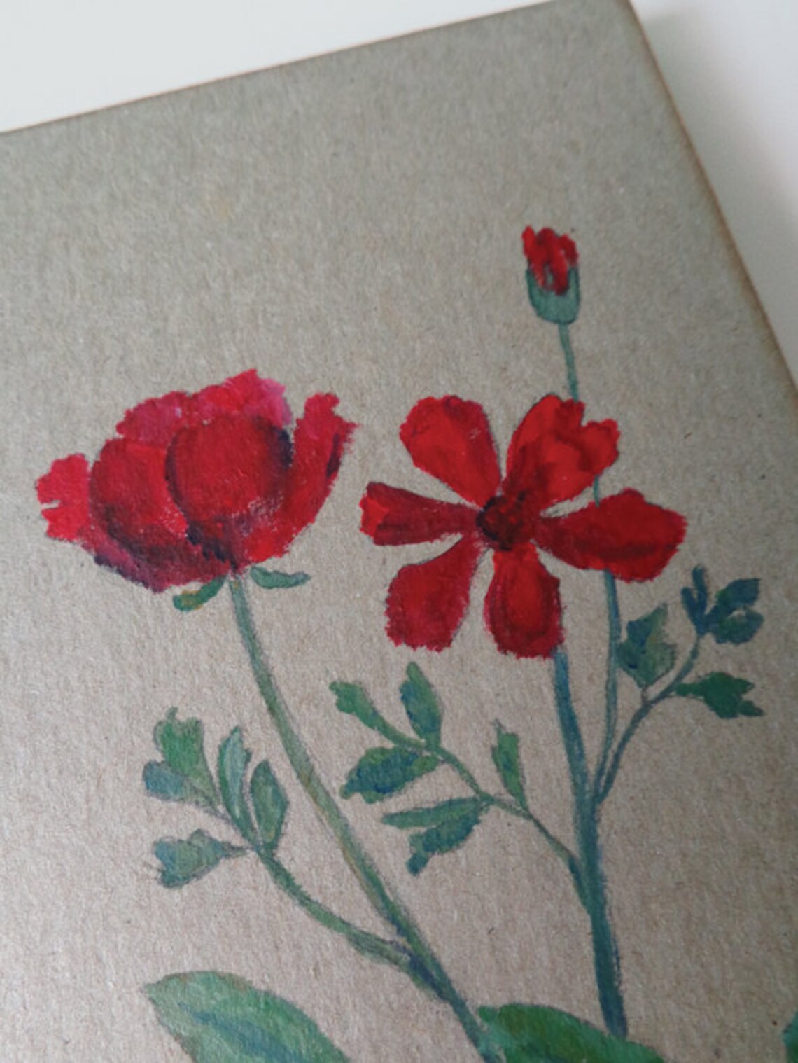 Spring Flowers Sketchbook Journal Notebook Drawing Pad, With Original ...